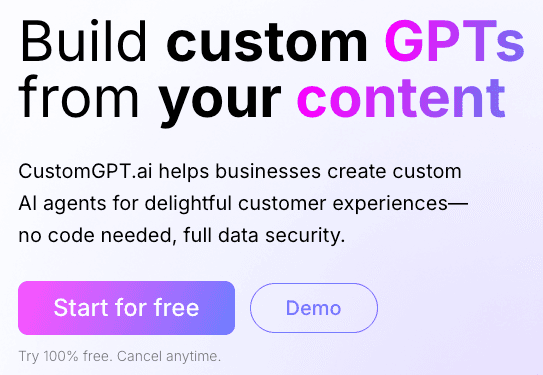 How to Use CustomGPT to Create a Custom AI Chatbot